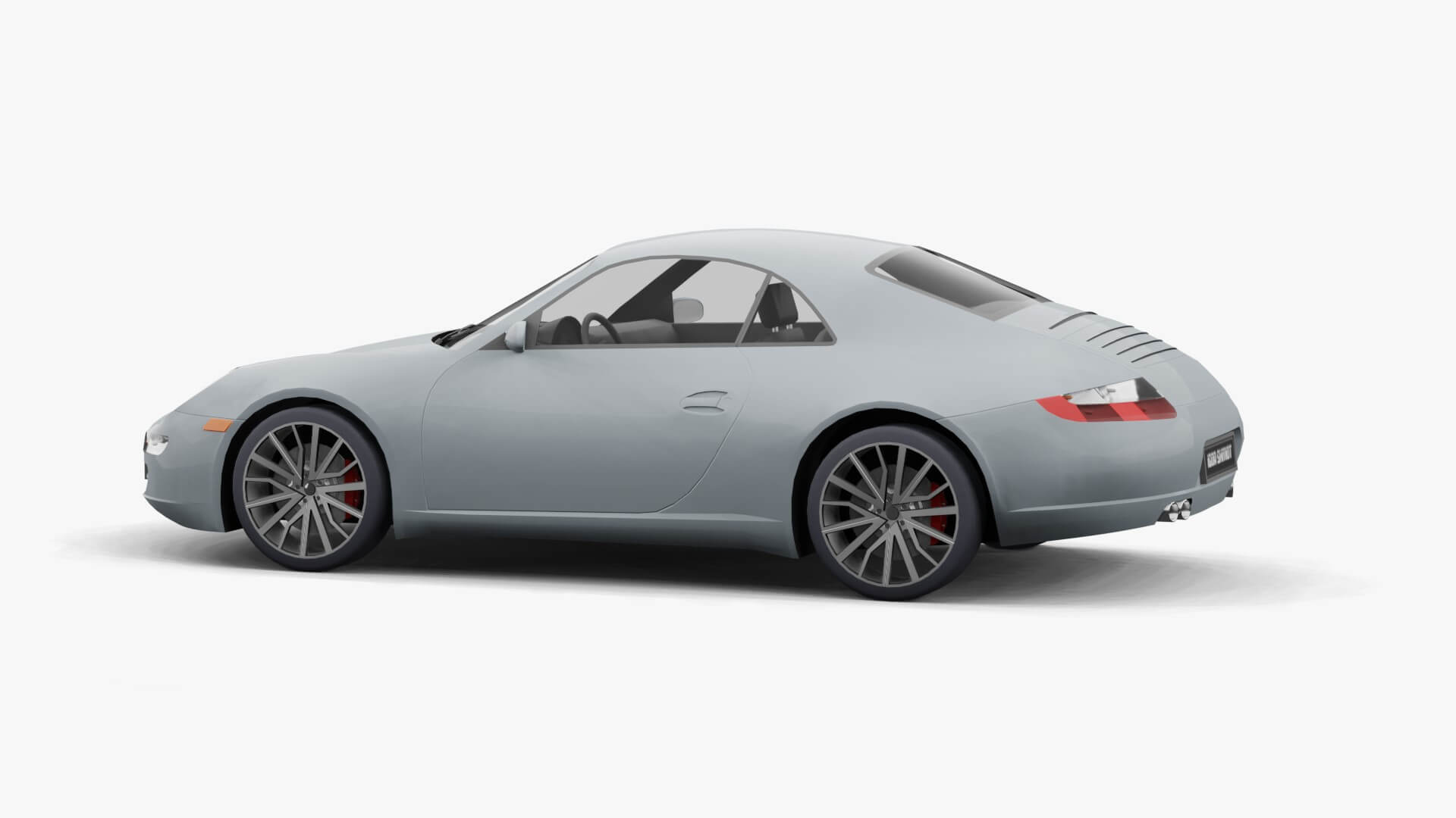 Porsche 911 2005 Low Poly - 3D Model by Igor Shmidt