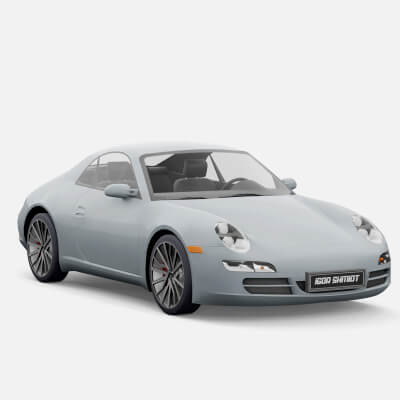 Porsche 911 2005 Low Poly - 3D Model by Igor Shmidt