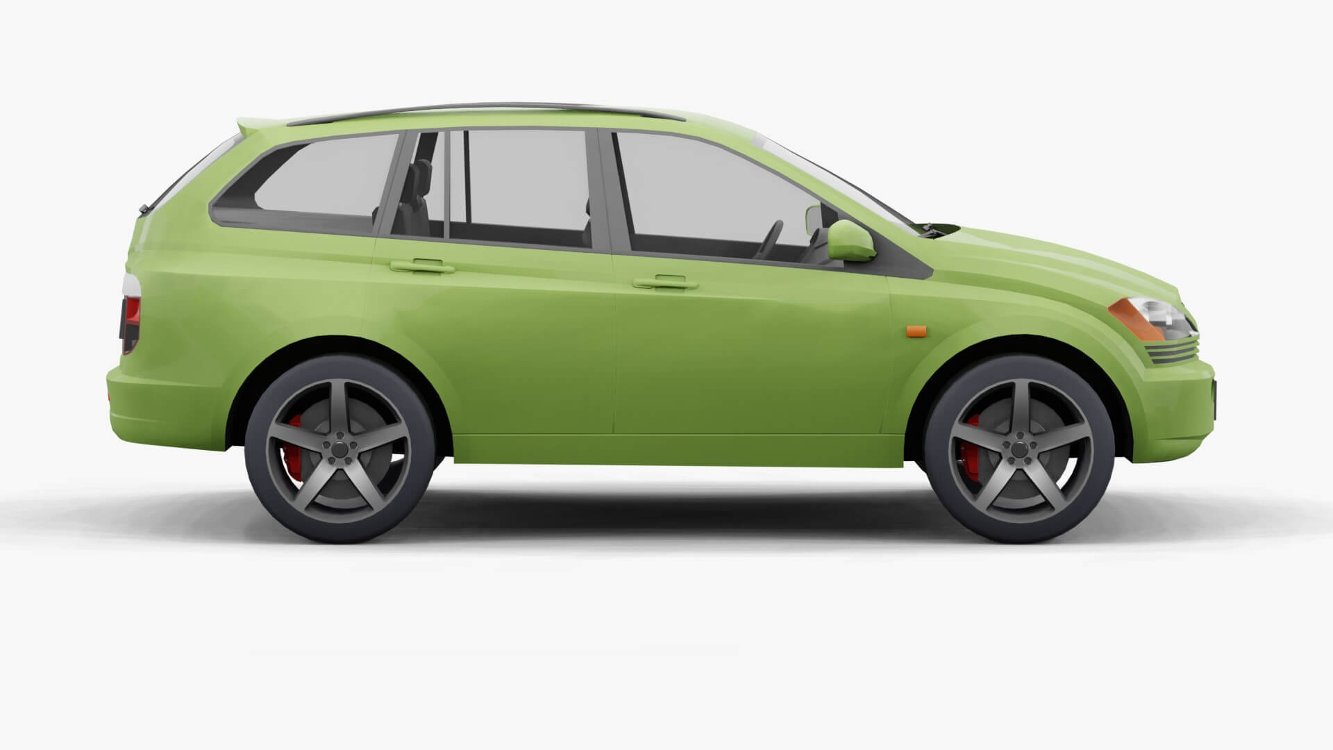 SsangYong Kyron 2006 Low Poly - 3D Model by Igor Shmidt