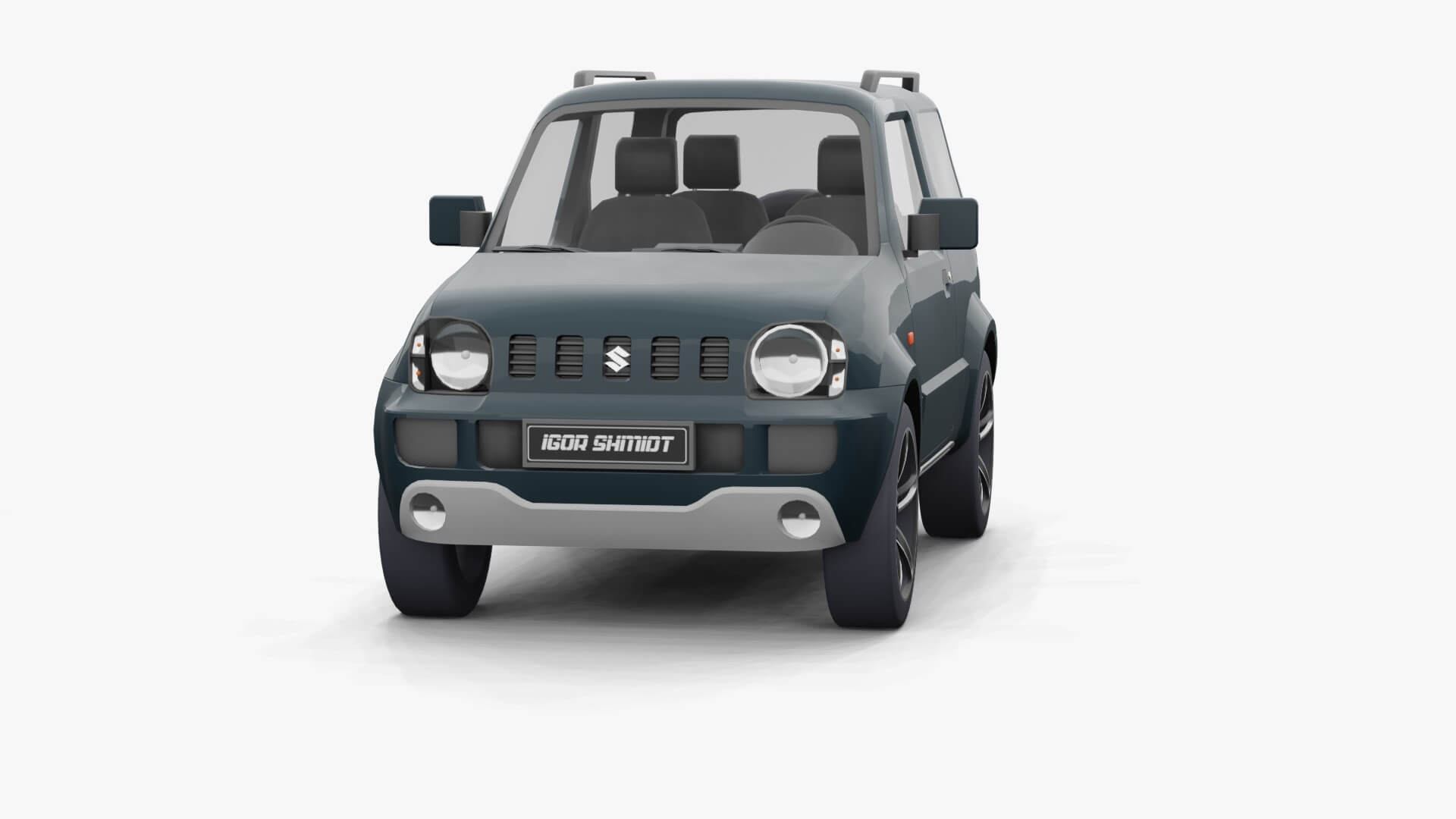 Suzuki Jimny 2007 Low Poly - 3D Model by Igor Shmidt