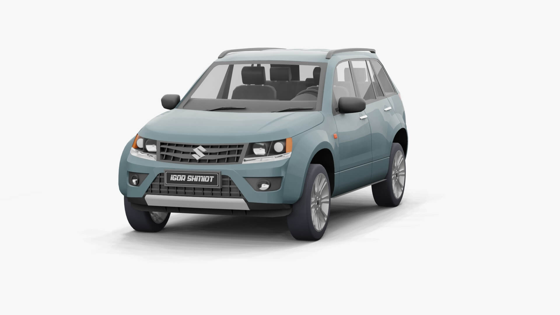 Suzuki Vitara 2013 Lowpoly - 3D Model by Igor Shmidt