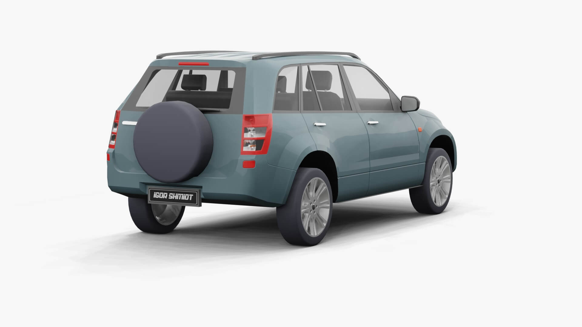 Suzuki Vitara 2013 Lowpoly - 3D Model by Igor Shmidt