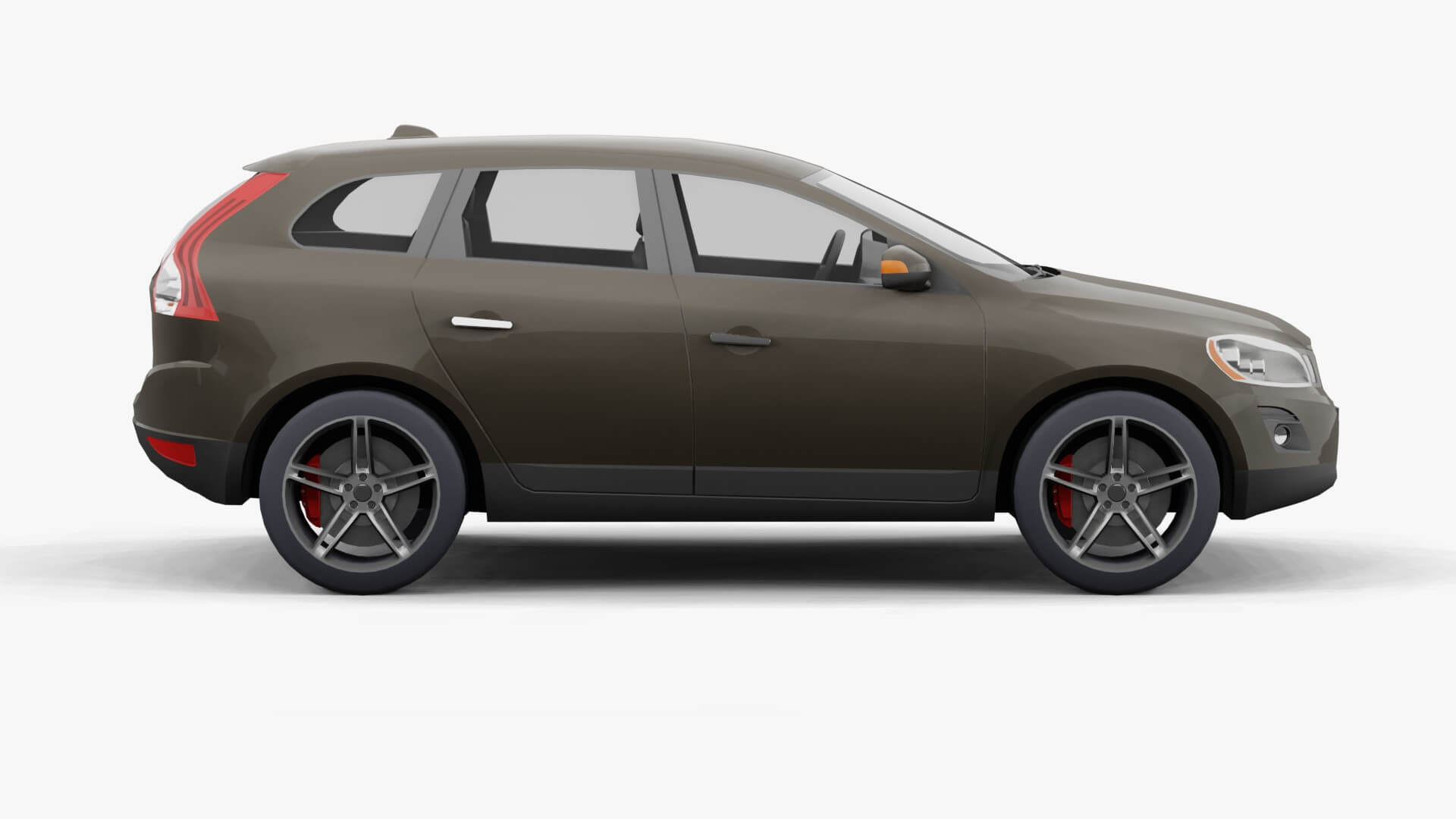 Volvo XC60 2009 Low Poly - 3D Model by Igor Shmidt
