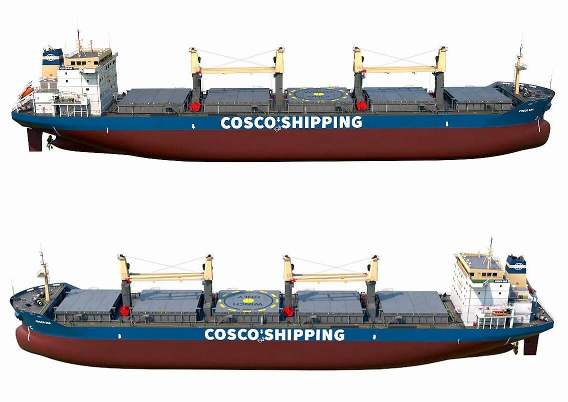 Bulk Carrier Cosco - 3D Model by IgorYerm