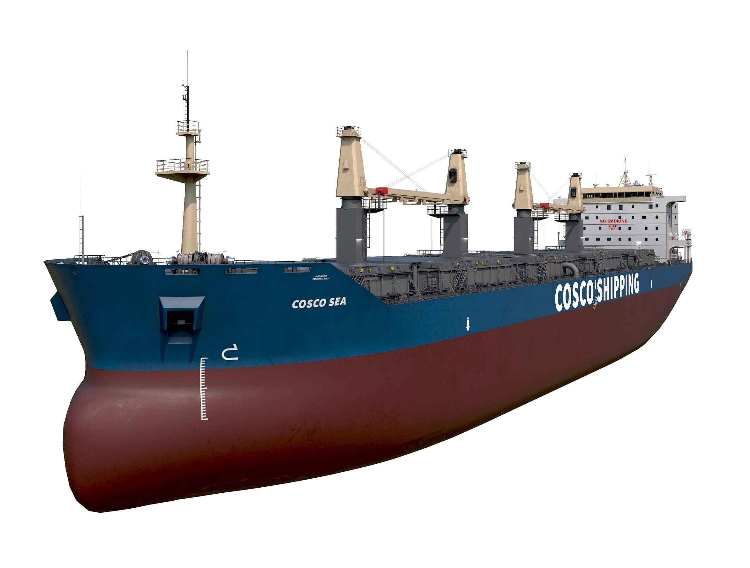 Bulk Carrier Cosco - 3D Model by IgorYerm