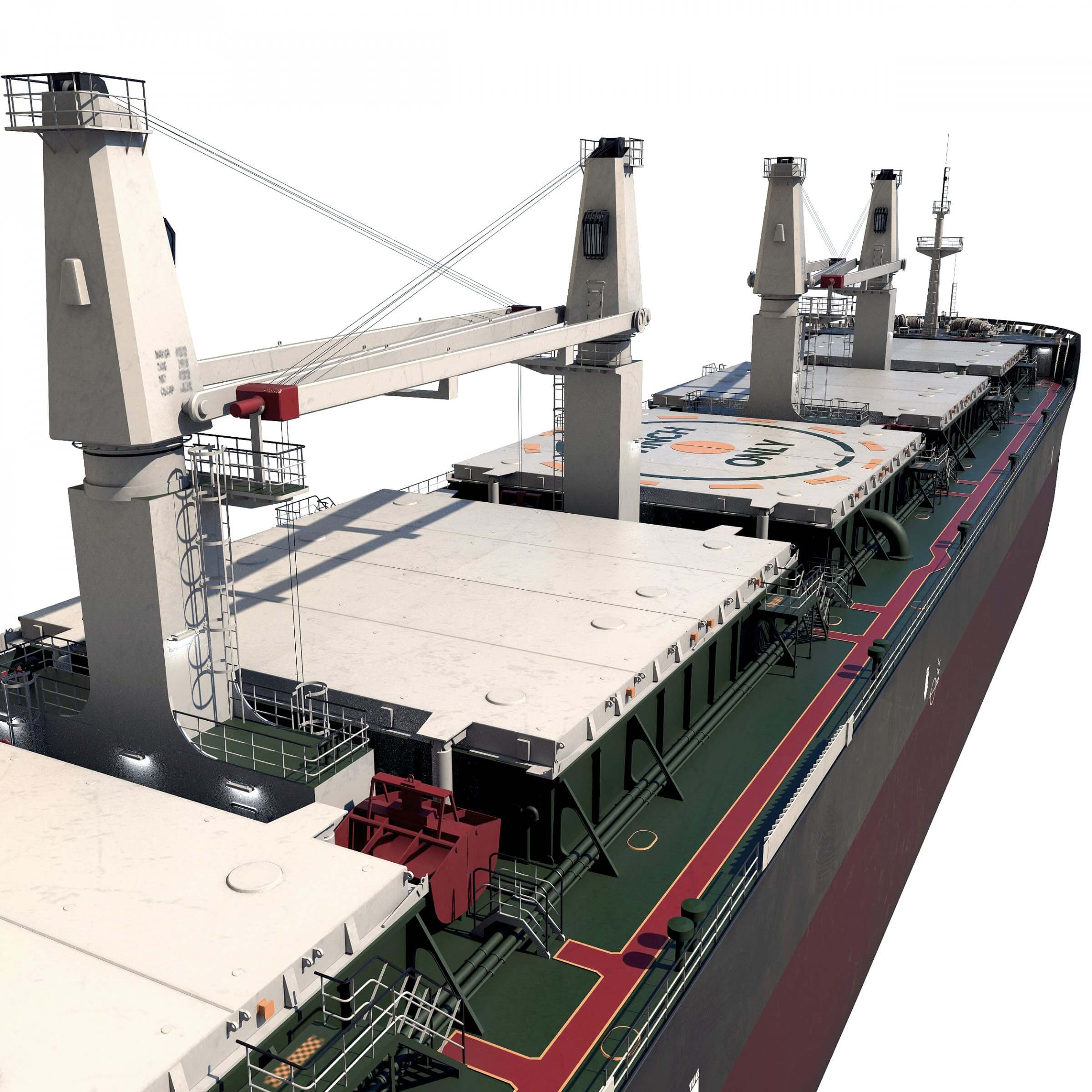Bulk Carrier - 3D Model by IgorYerm