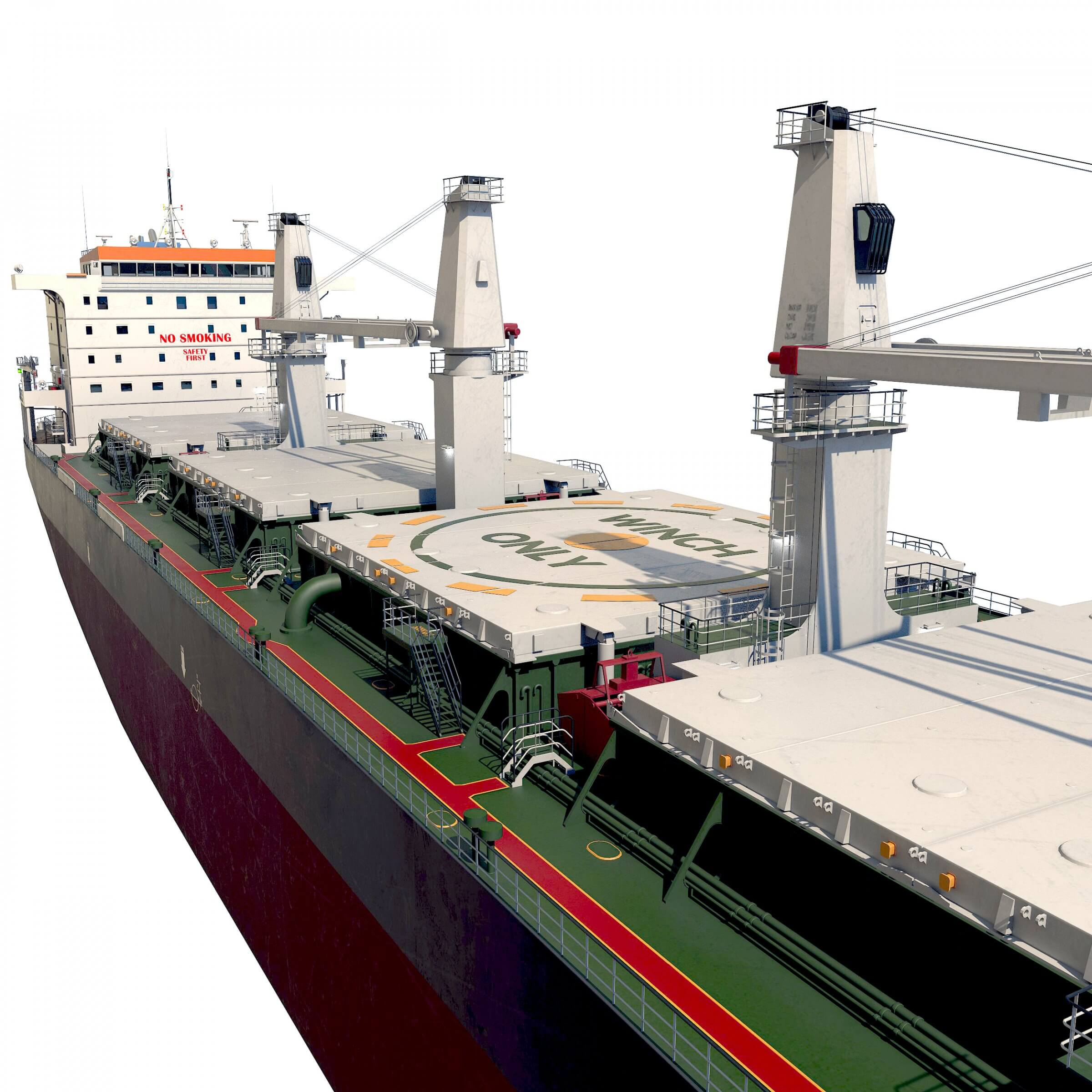 Bulk Carrier - 3D Model by IgorYerm