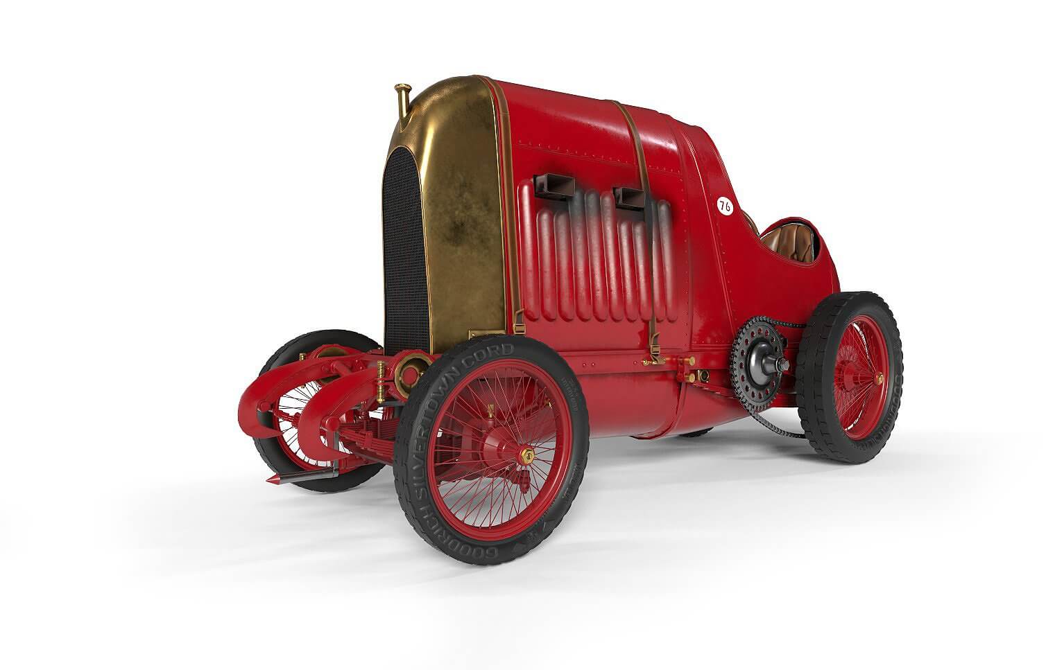 Fiat S76 Beast of Turin Car - 3D Model by IgorYerm