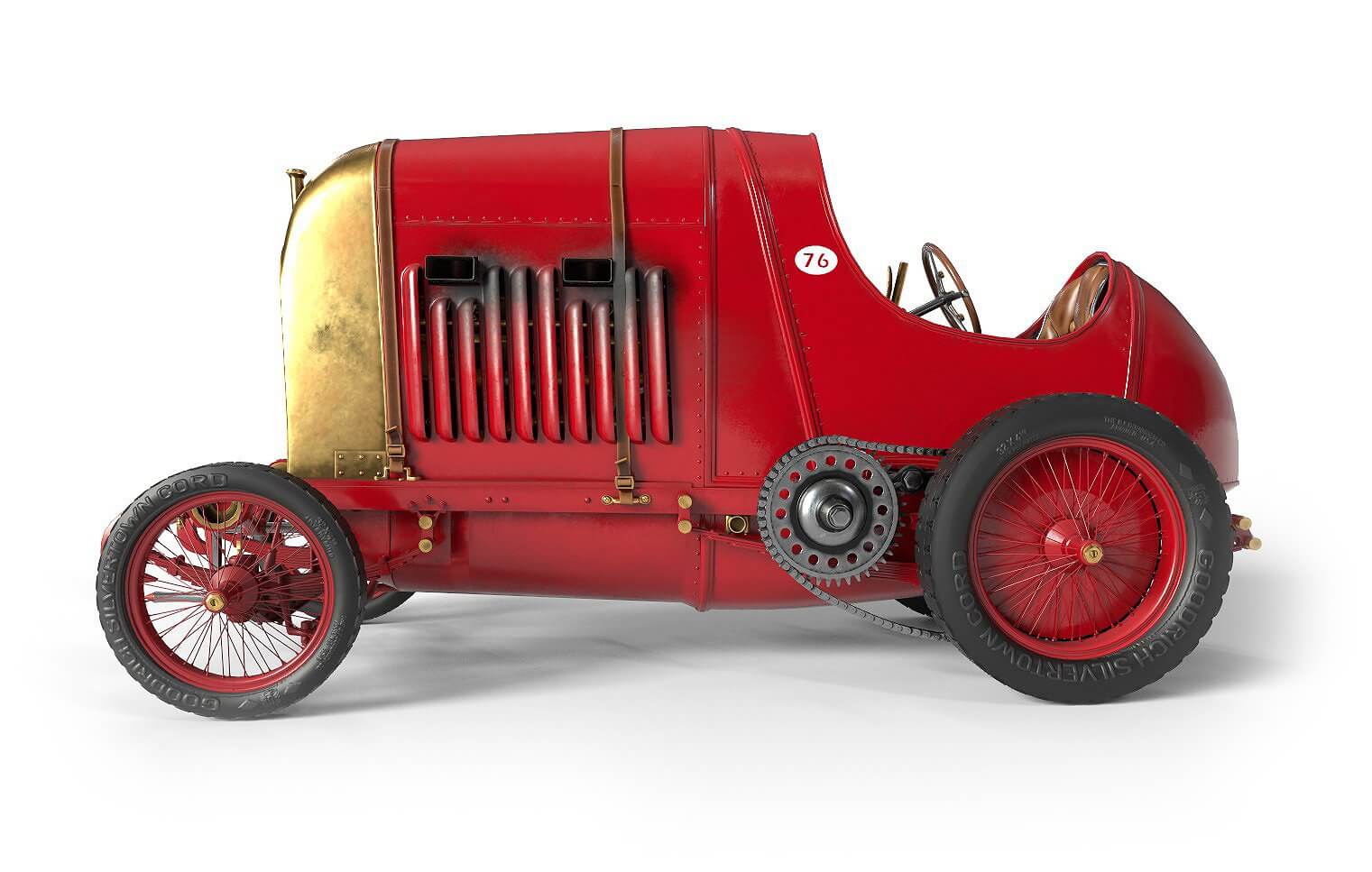 Fiat S76 Beast of Turin Car - 3D Model by IgorYerm