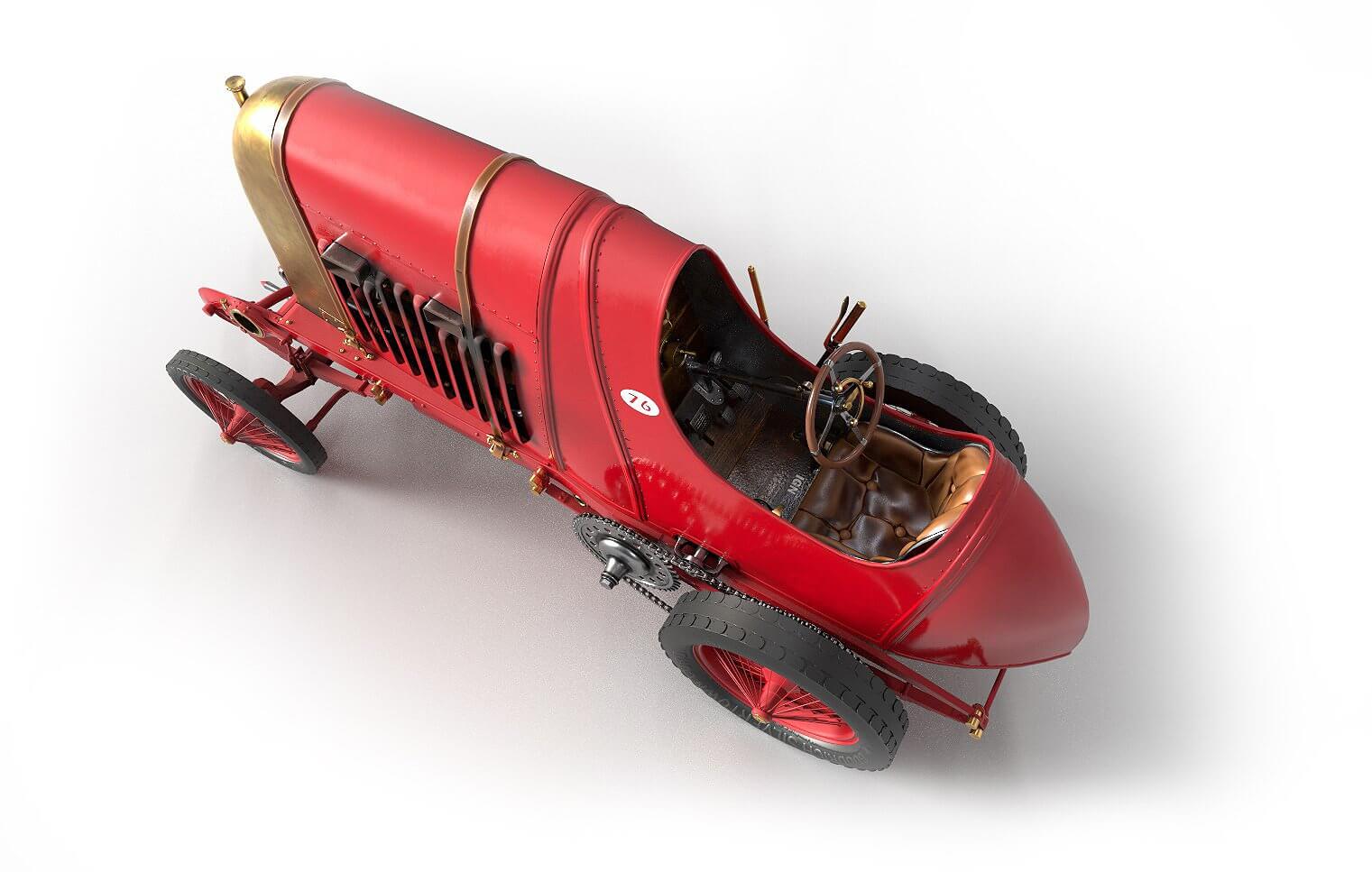 Fiat S76 Beast of Turin Car - 3D Model by IgorYerm