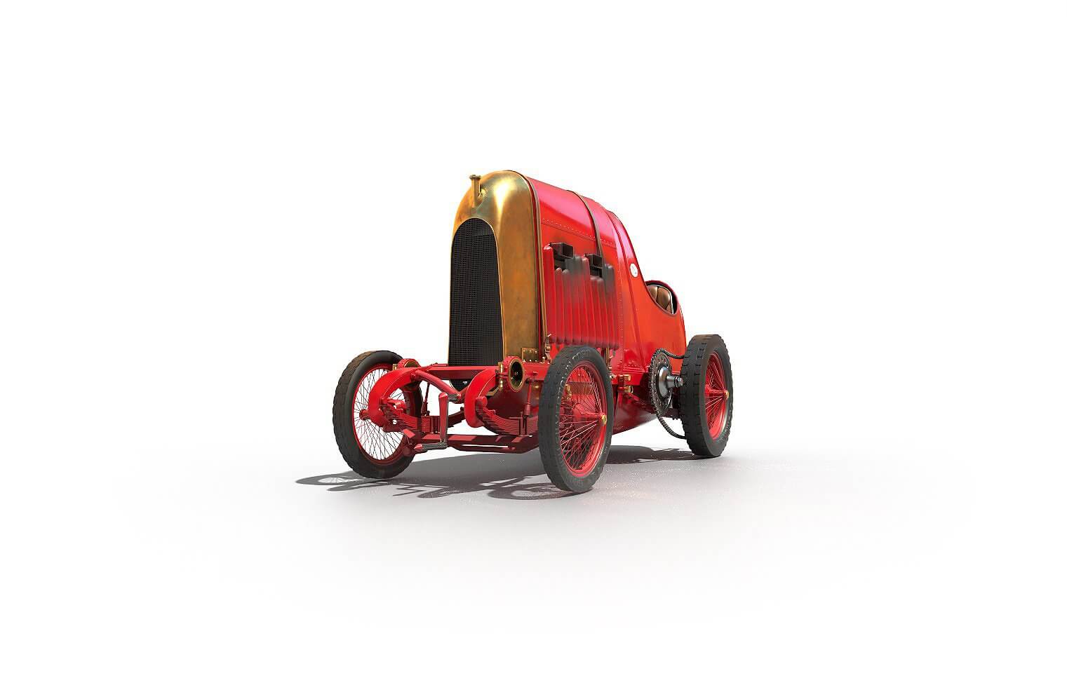 Fiat S76 Beast of Turin Car - 3D Model by IgorYerm