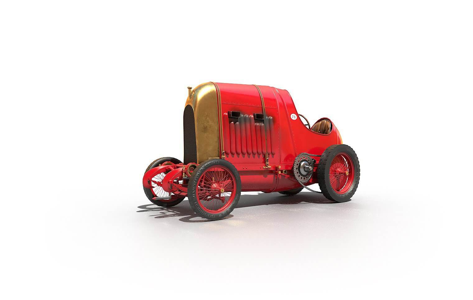 Fiat S76 Beast of Turin Car - 3D Model by IgorYerm