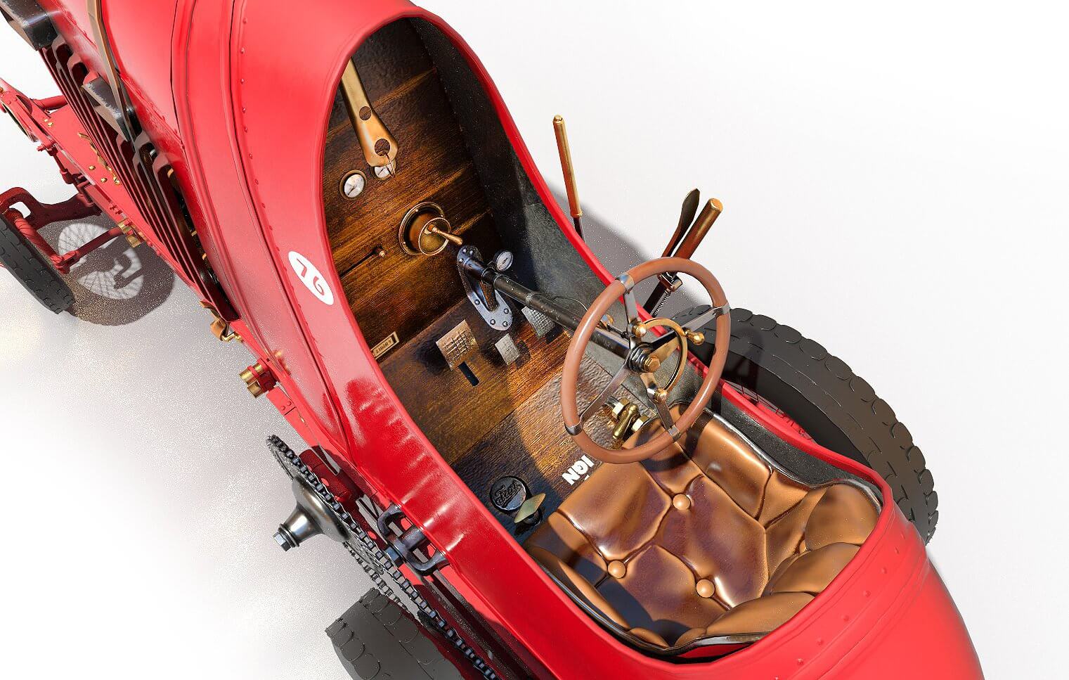 Fiat S76 Beast of Turin Car - 3D Model by IgorYerm