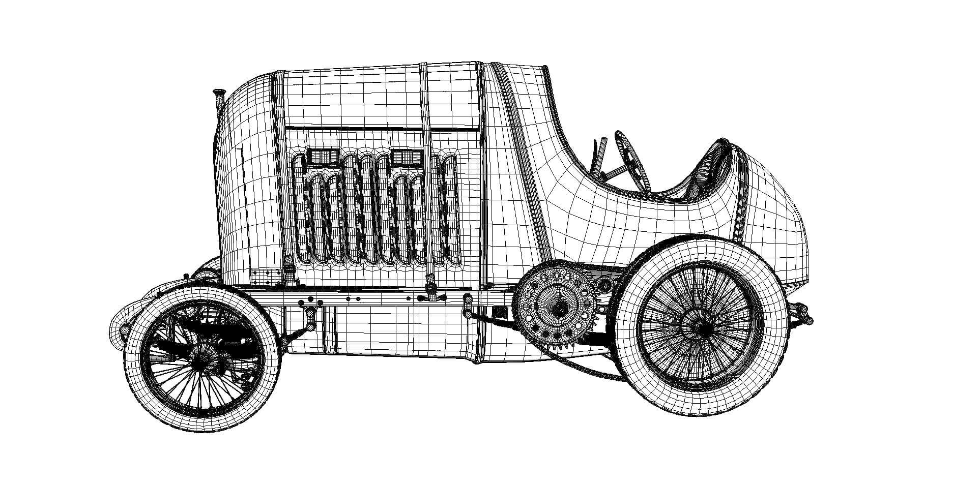 Fiat S76 Beast of Turin Car - 3D Model by IgorYerm