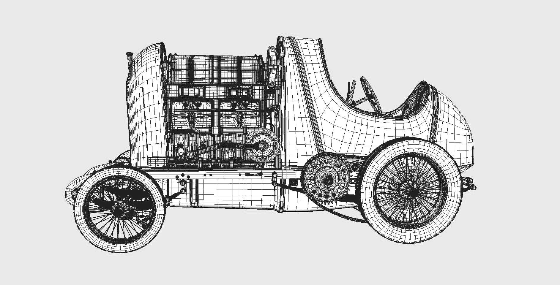 Fiat S76 Beast of Turin Car - 3D Model by IgorYerm