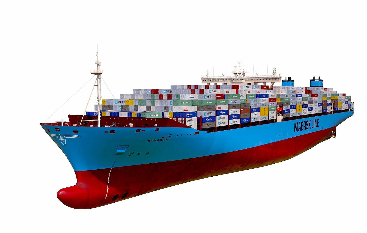 Maersk Container Ship Model Kit
