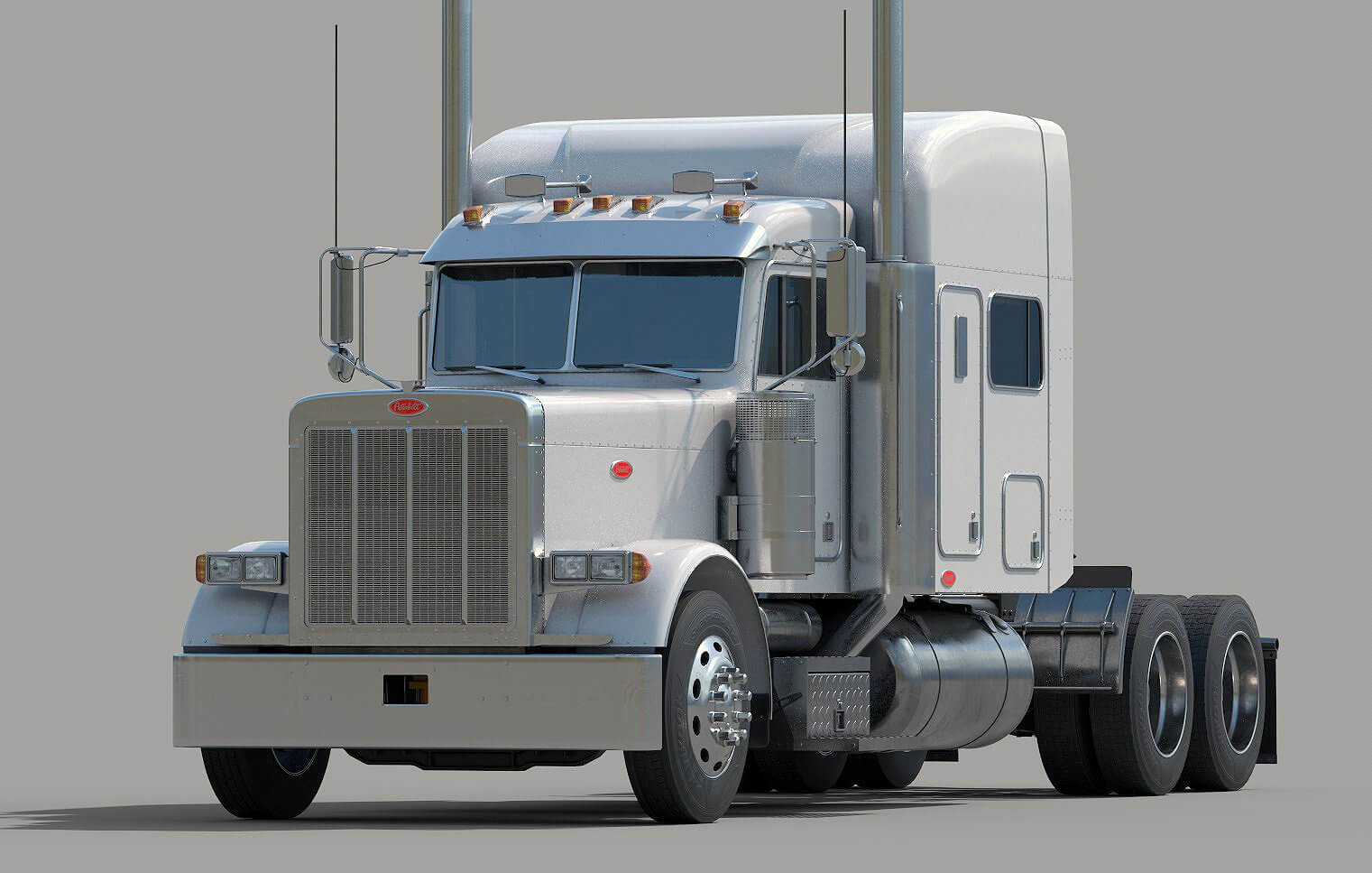 Peterbilt 379 2005 with Interior - 3D Model by IgorYerm