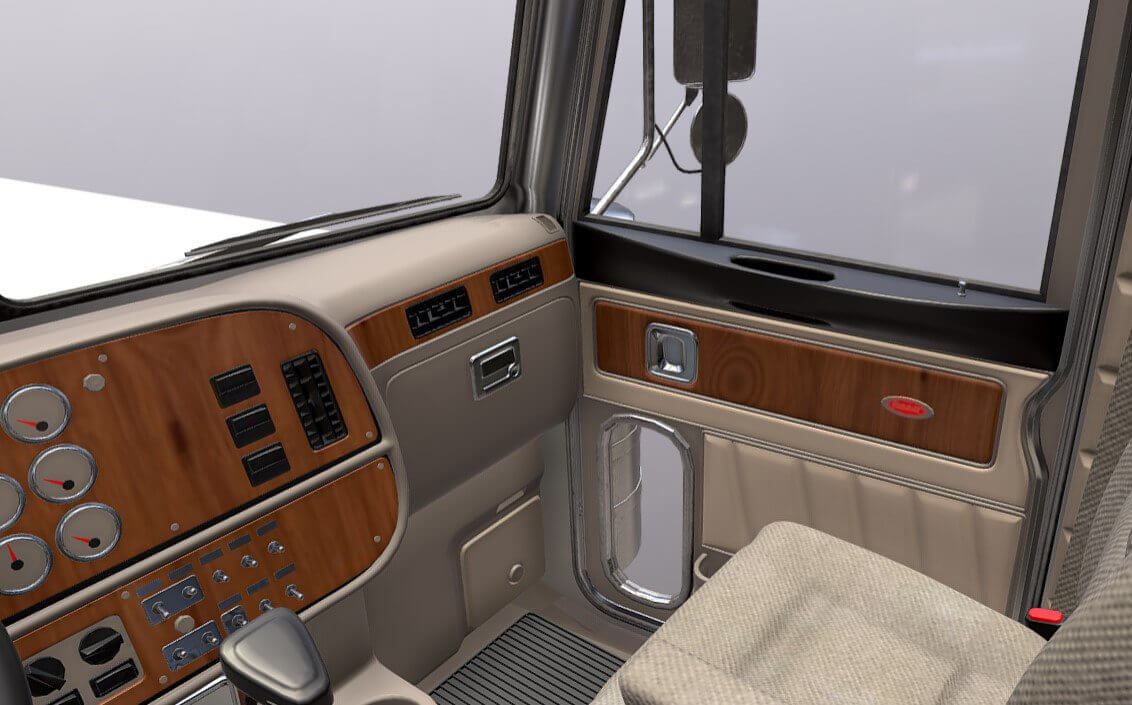 Peterbilt 379 2005 with Interior - 3D Model by IgorYerm