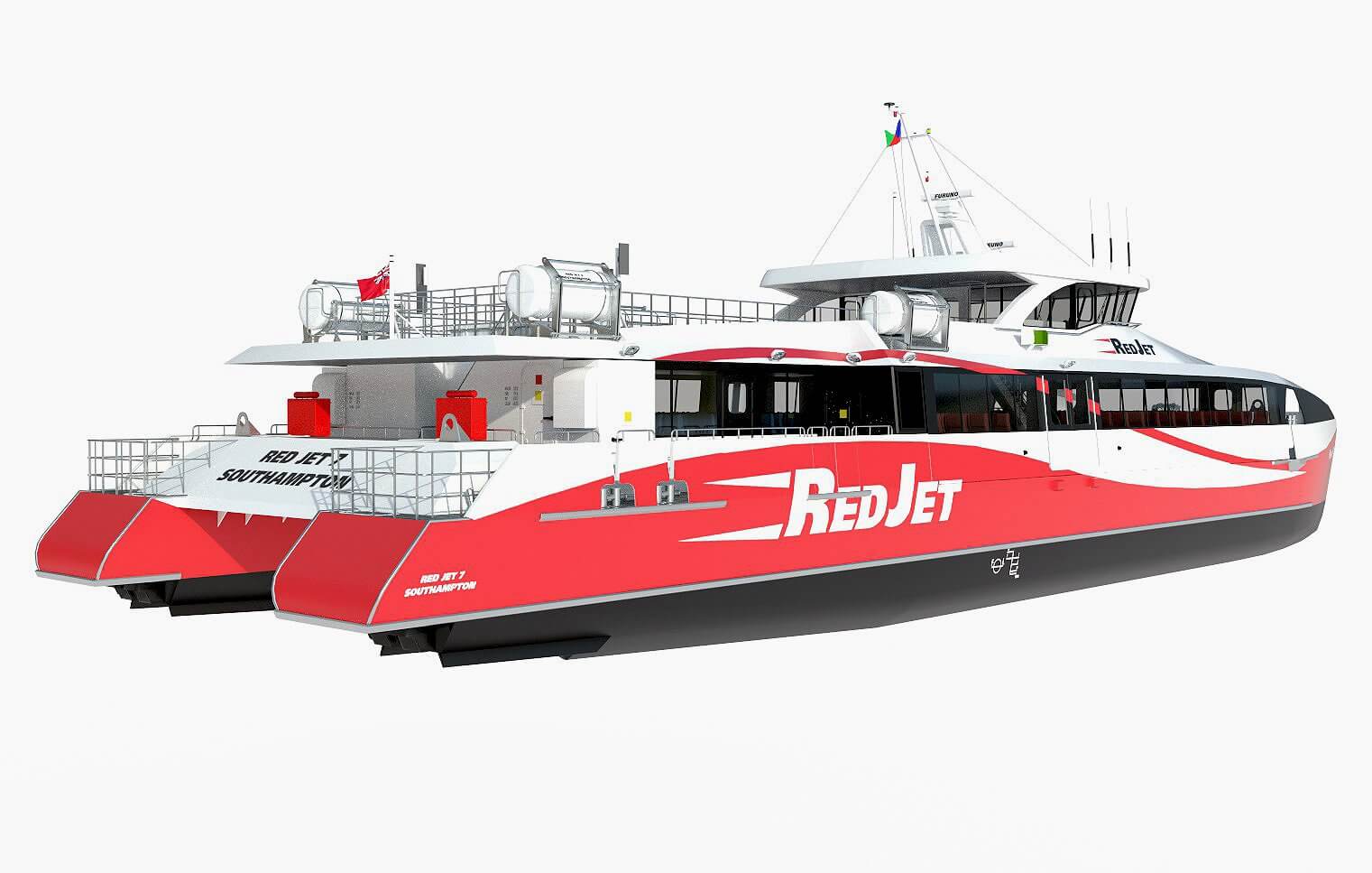 Red Jet 7 Passenger Ferry - 3D Model by IgorYerm