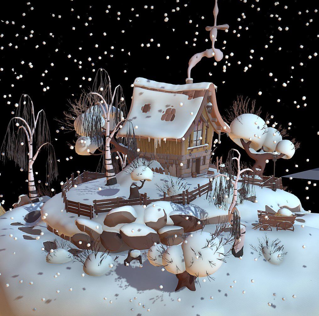 Scene Fan Art Klaus - 3D Model by IgorYerm