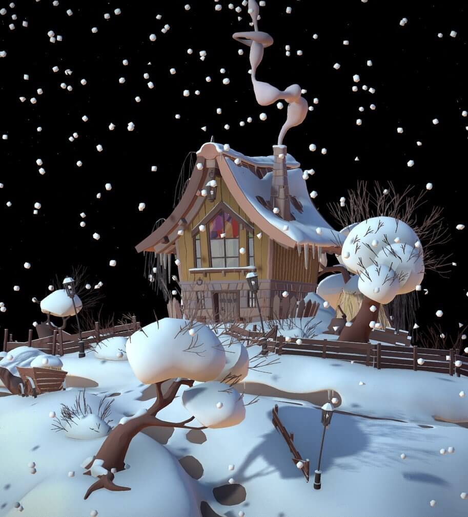 Scene Fan Art Klaus - 3D Model by IgorYerm