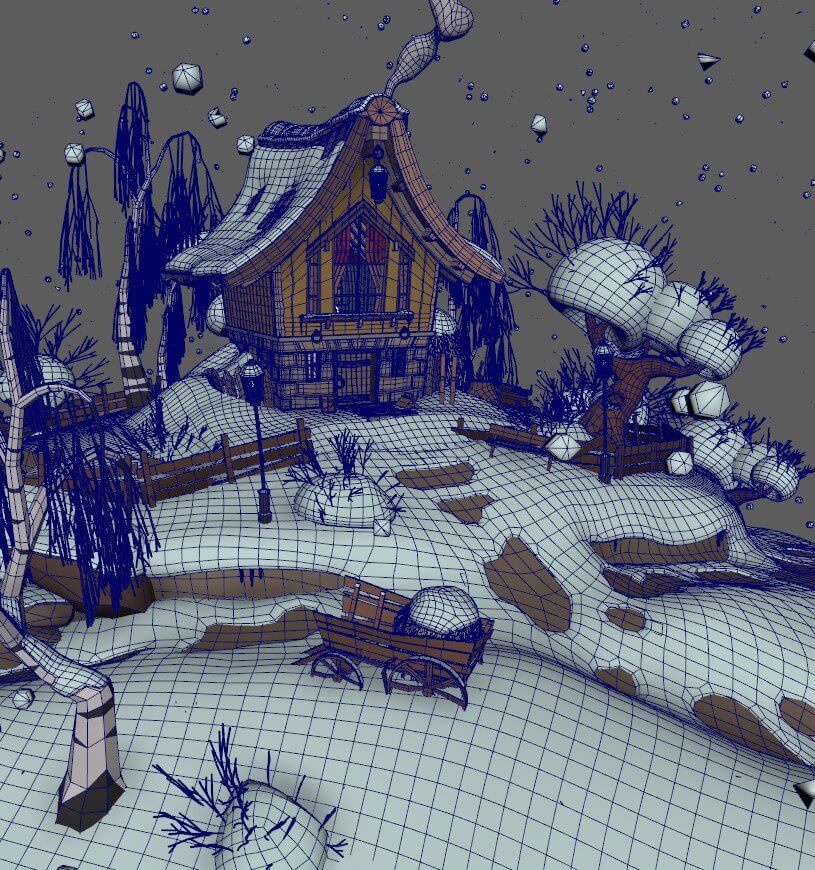 Scene Fan Art Klaus - 3D Model by IgorYerm