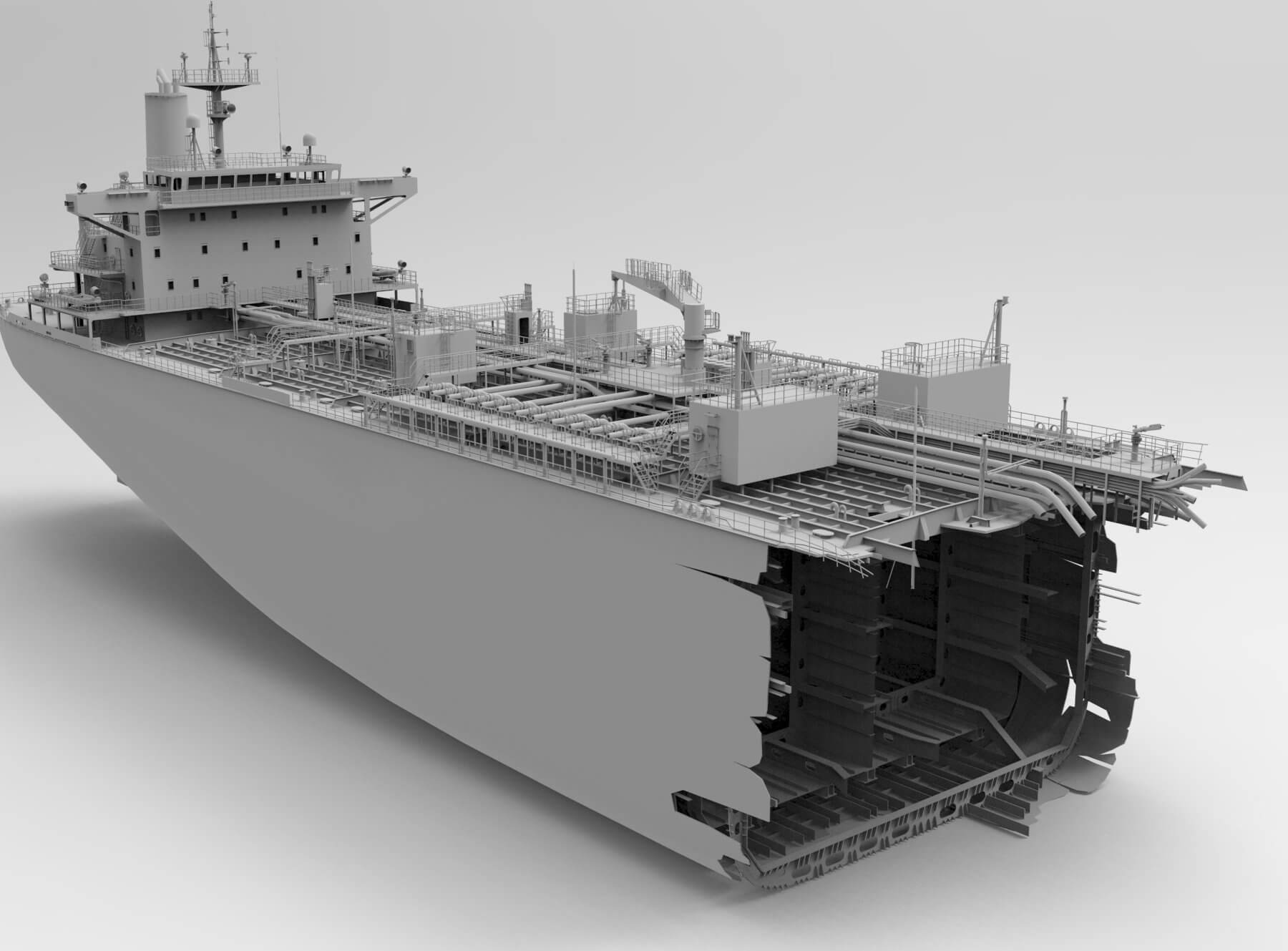 Shipwreck Tanker - 3D Model by IgorYerm