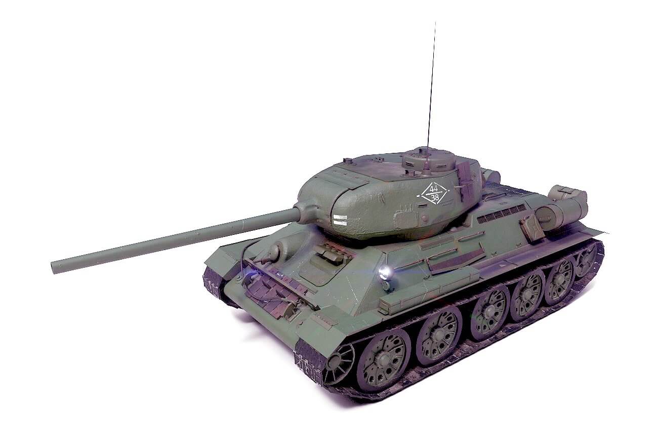 Tank T-34 3D Model by IgorYerm