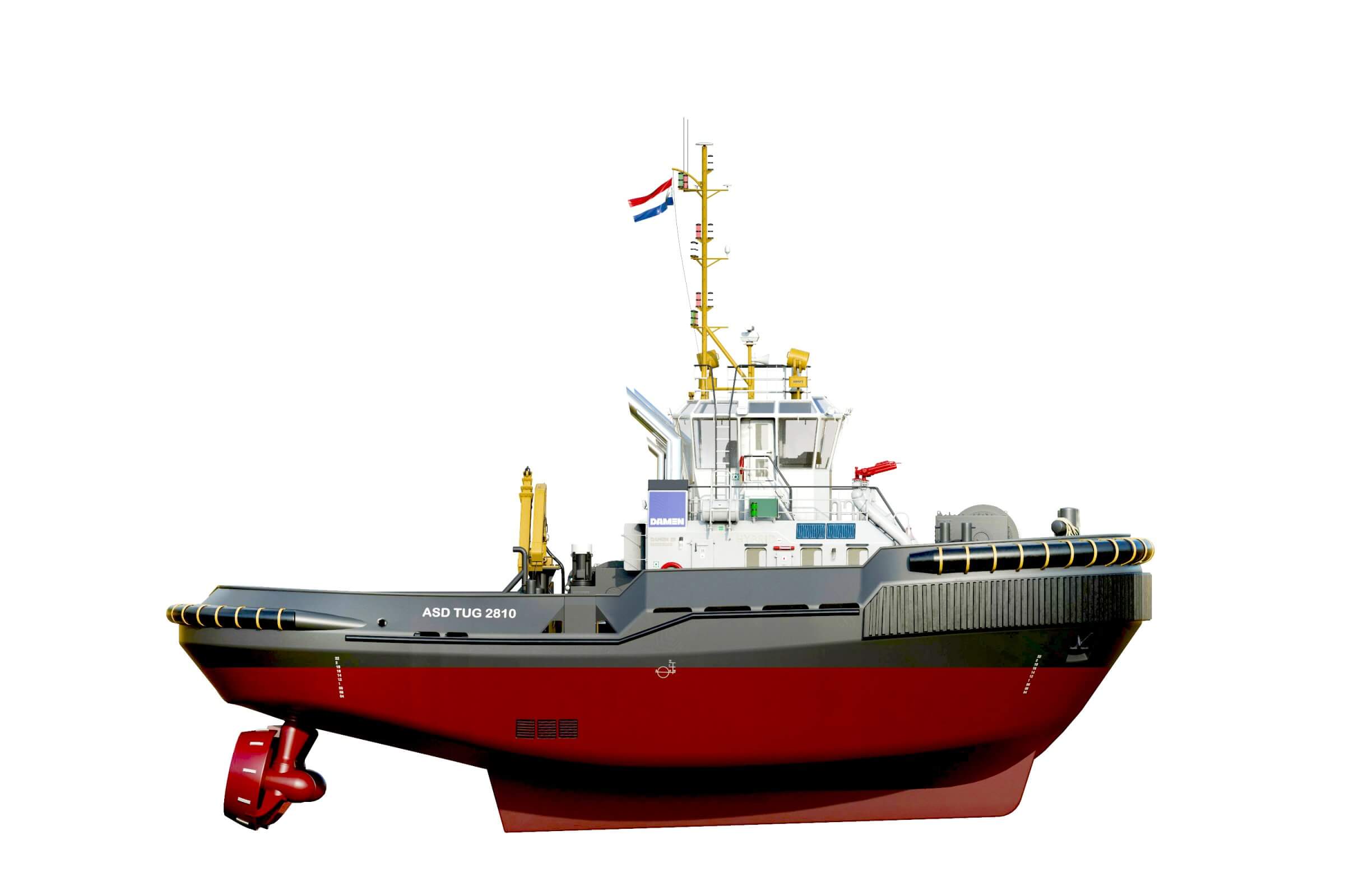 Tugboat ASD 2810 - 3D Model by IgorYerm