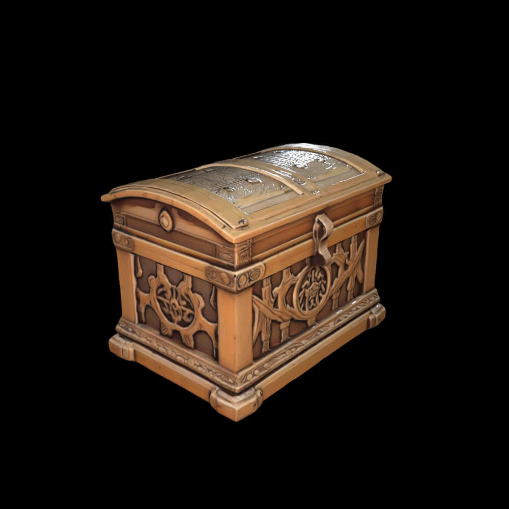 Ancient Chest - 3D Model by IHSupplies