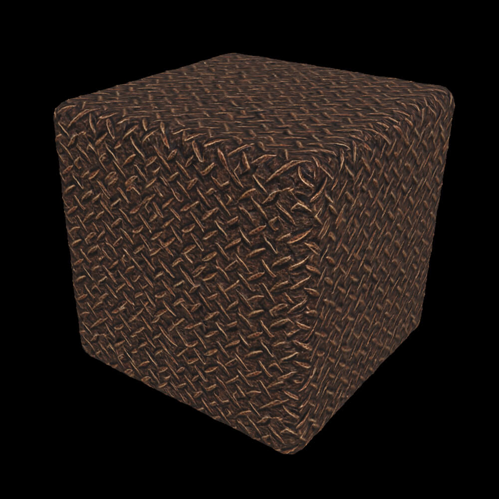 Bronze Diamond Metal Plate SBSAR - Free 3D Material or Shader by IHSupplies