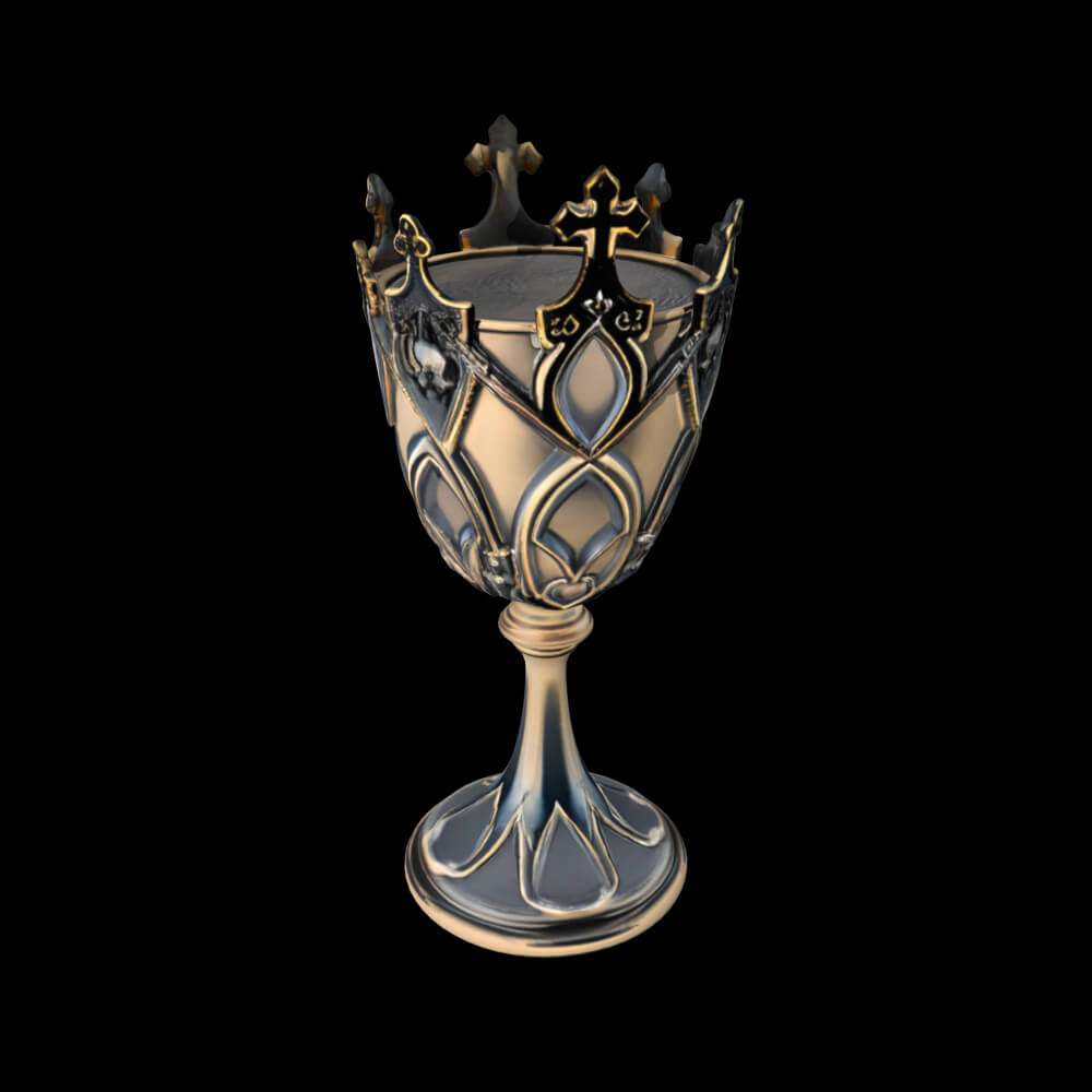 Gothic Chalice - 3D Model by IHSupplies