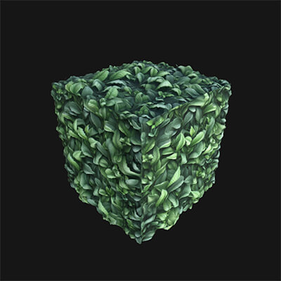 Leafy Hedge Sbsar - Free 3D Material or Shader by IHSupplies