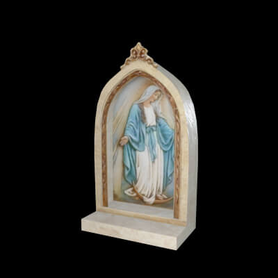 Marian Grotto Statue - 3D Model by IHSupplies
