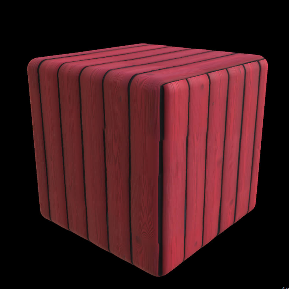 Red Barnwood Siding SBSAR - Free 3D Material or Shader by IHSupplies