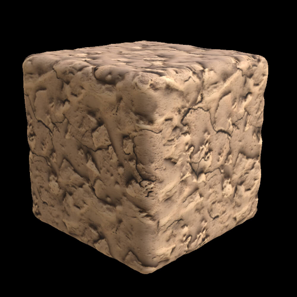 Seamless Mud SBSAR - Free 3D Material or Shader by IHSupplies