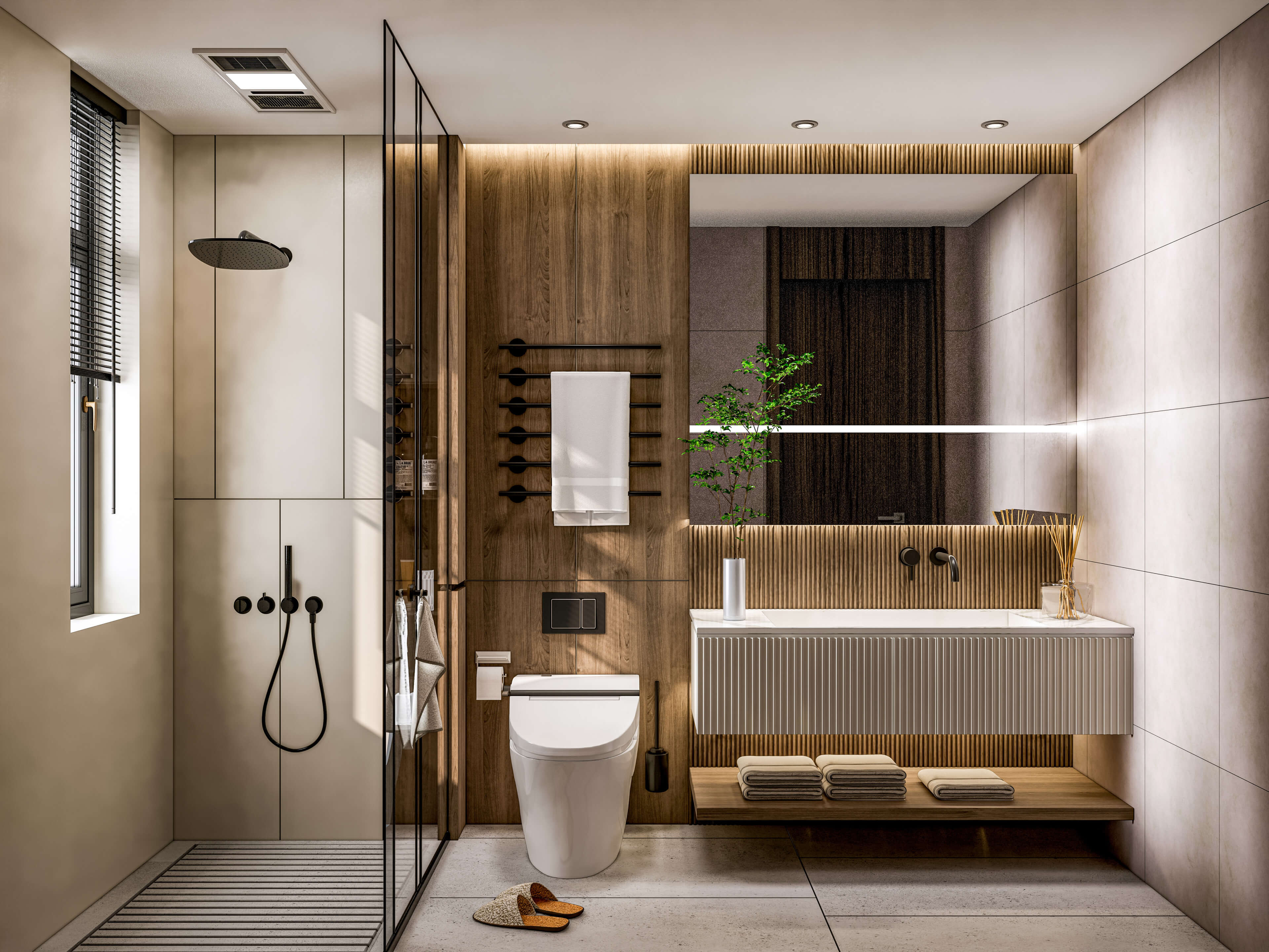 Model Bathroom Gallery 10 Stunning Black Tile Bathroom Ideas For A WOW
