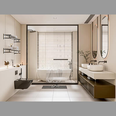3D Models | Interior Design | Bathrooms | RenderHub