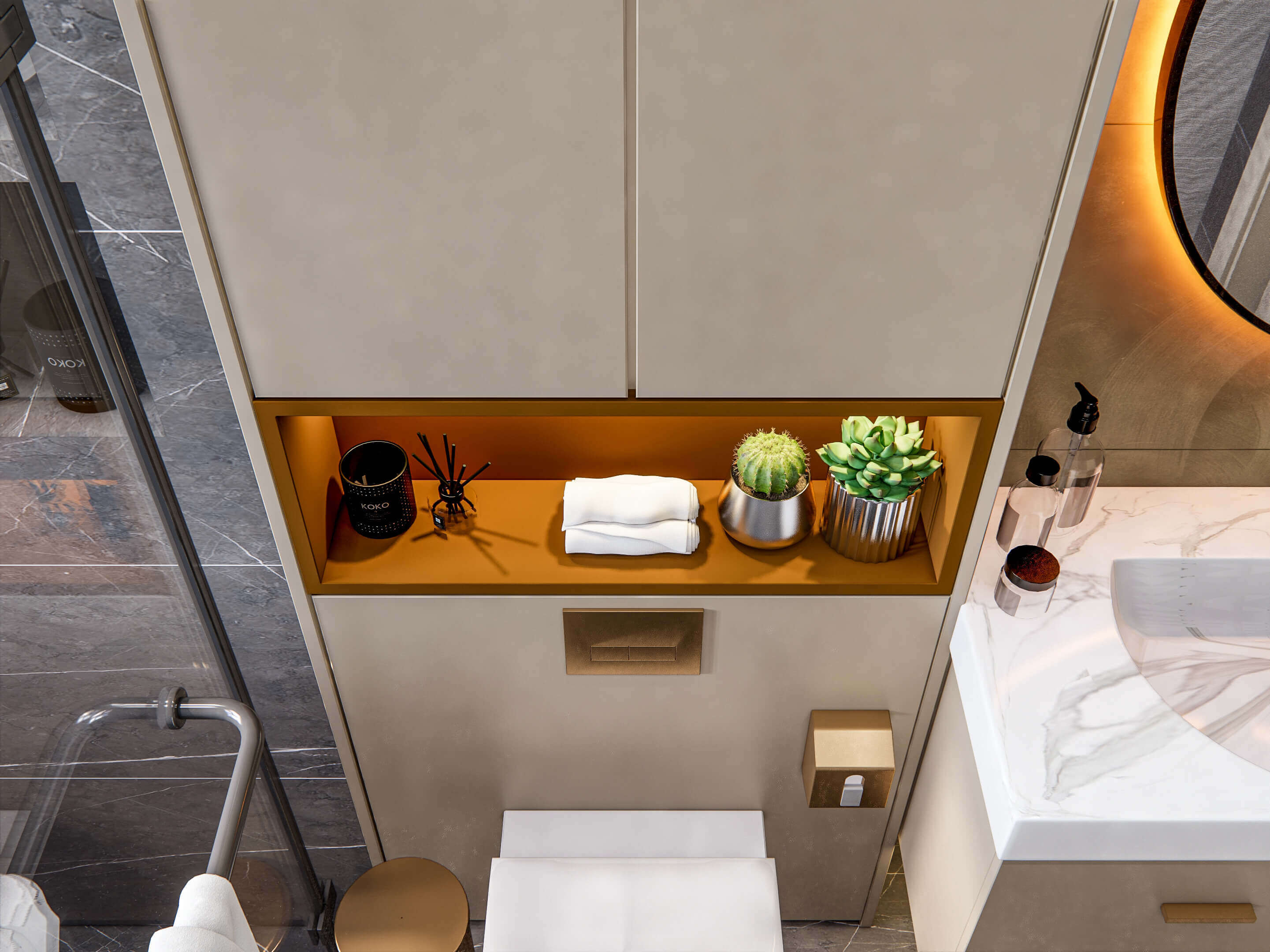 Bathroom Modern and Luxury 79 - 3D Model by IID Studio
