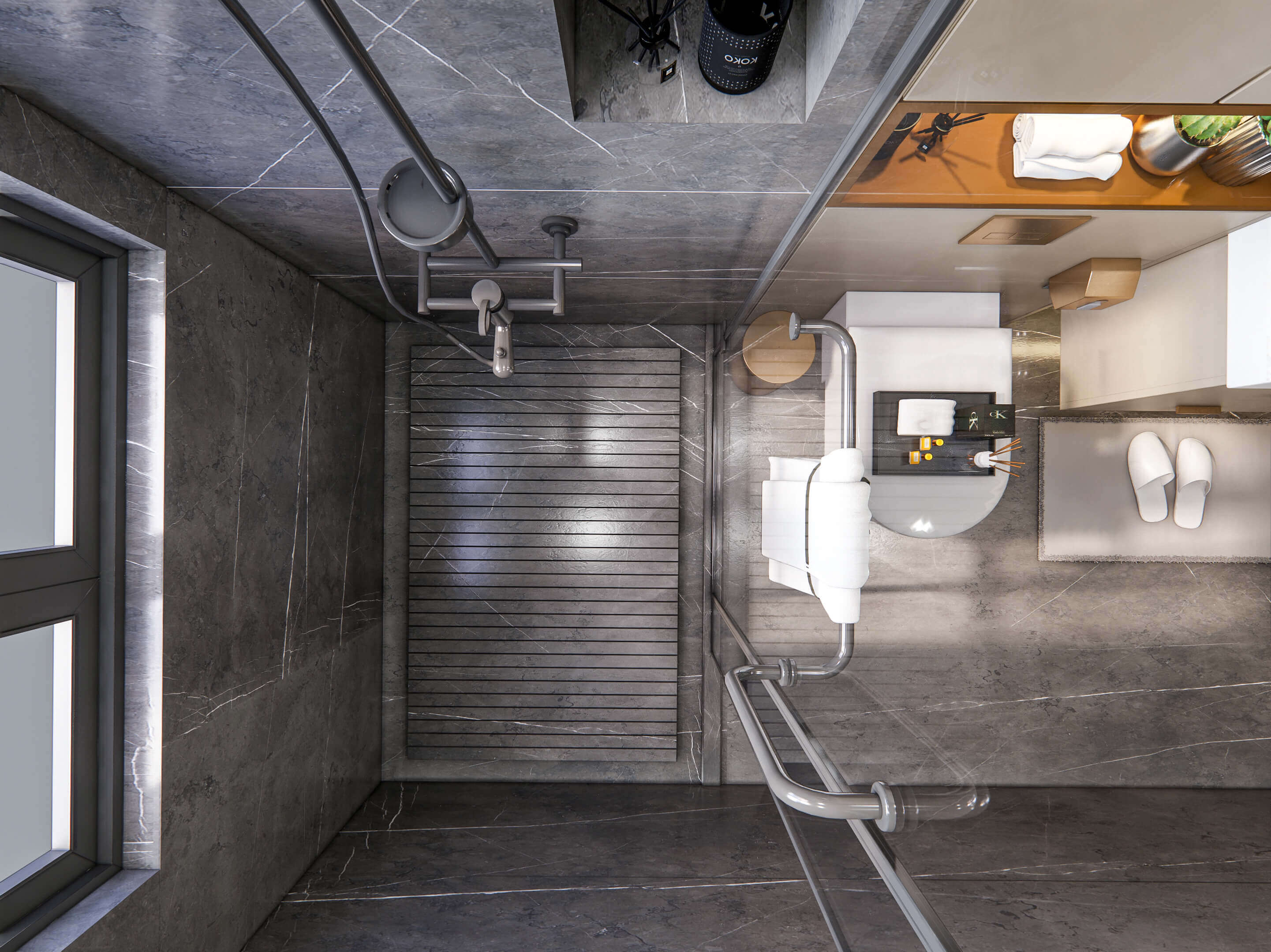 Bathroom Modern and Luxury 79 - 3D Model by IID Studio