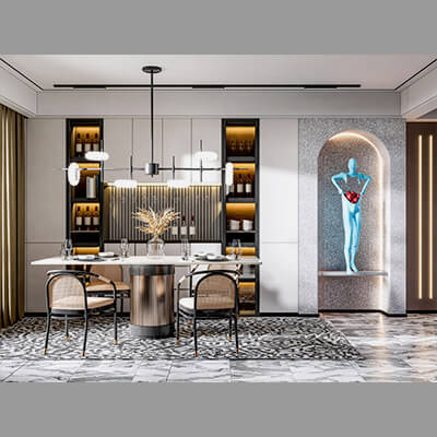 Photorealistic 3D Models | Interiors | Dining Rooms | RenderHub