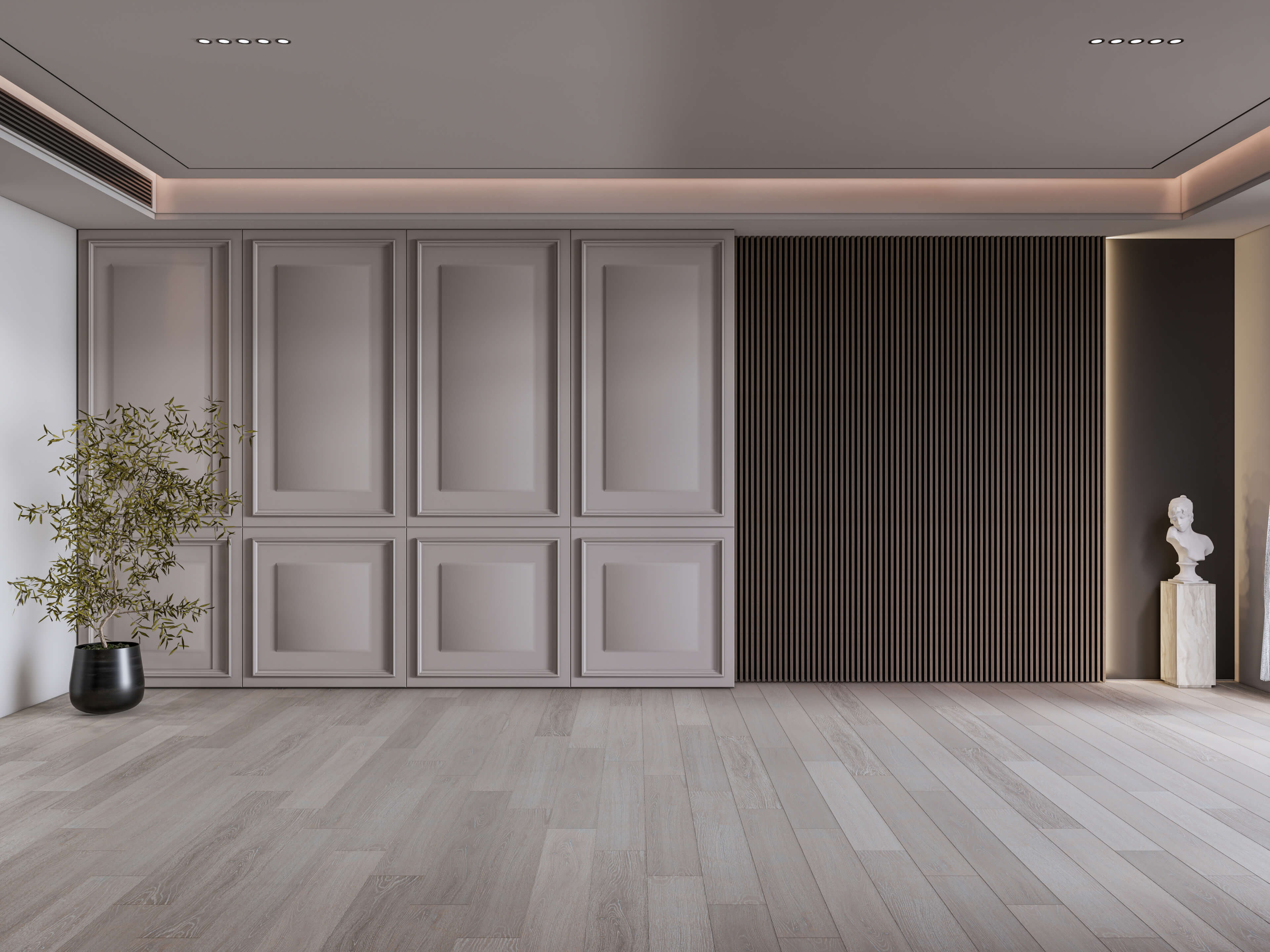 Dining Room Interior Dining Wall Dining Table Full Scene - 3D Model by ...