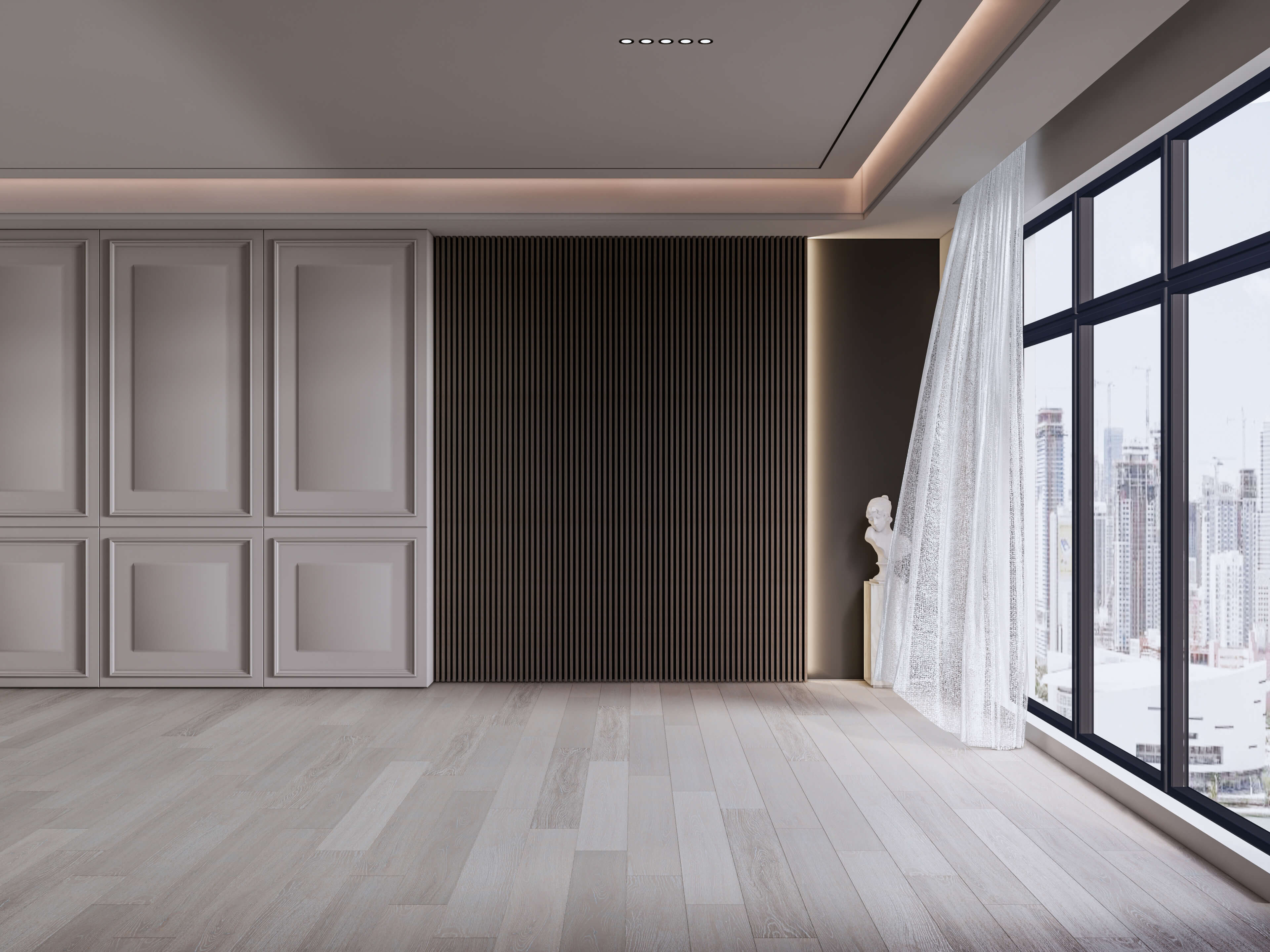 Dining Room Interior Dining Wall Dining Table Full Scene - 3D Model by ...