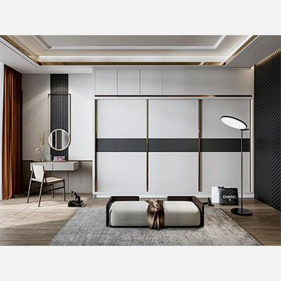 Dressing Room Wardrobe Closet Full Scene - 3D Model by IID Studio