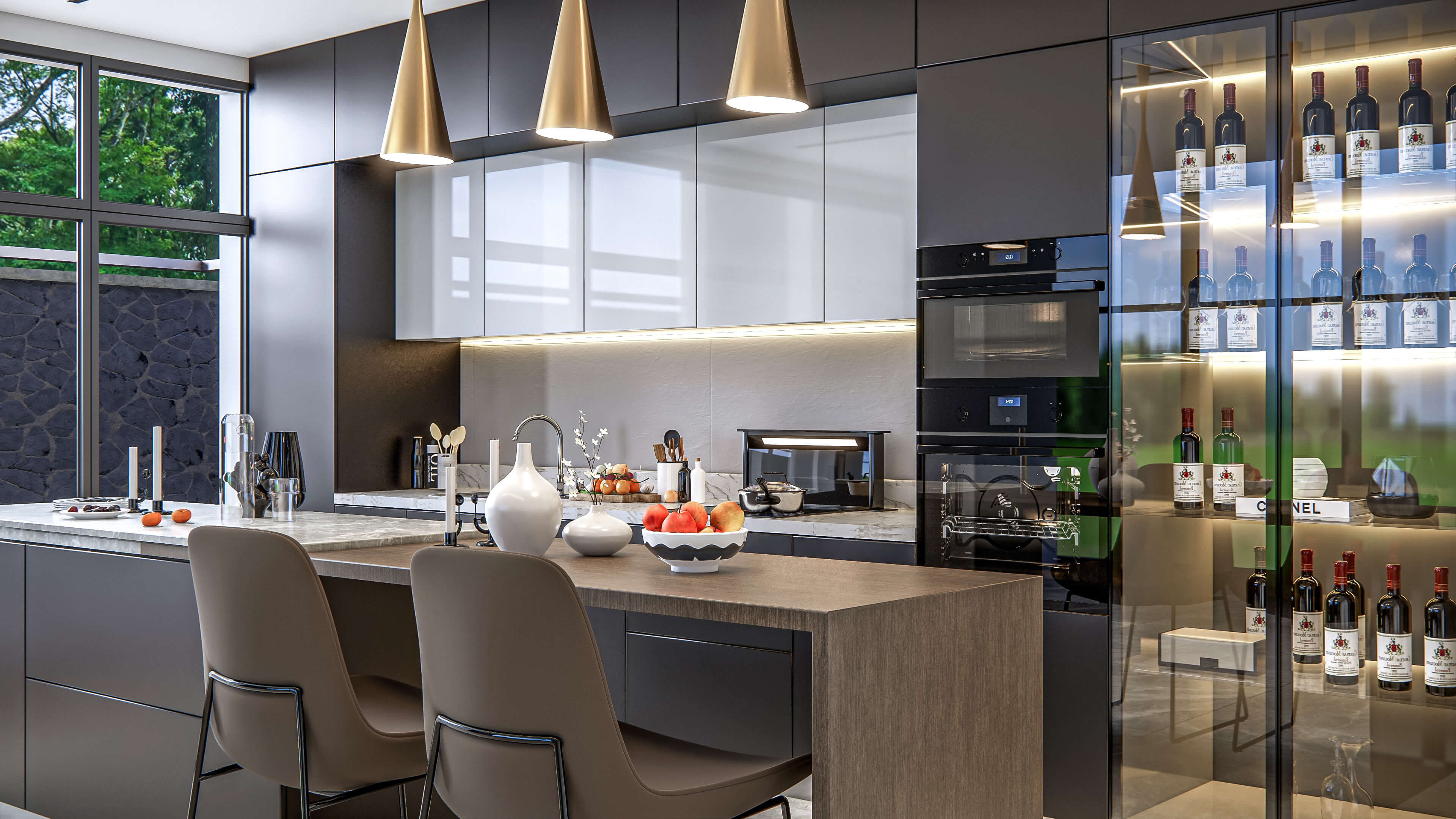 Kitchen Advanced Modeling Scene - 3D Model by IID Studio