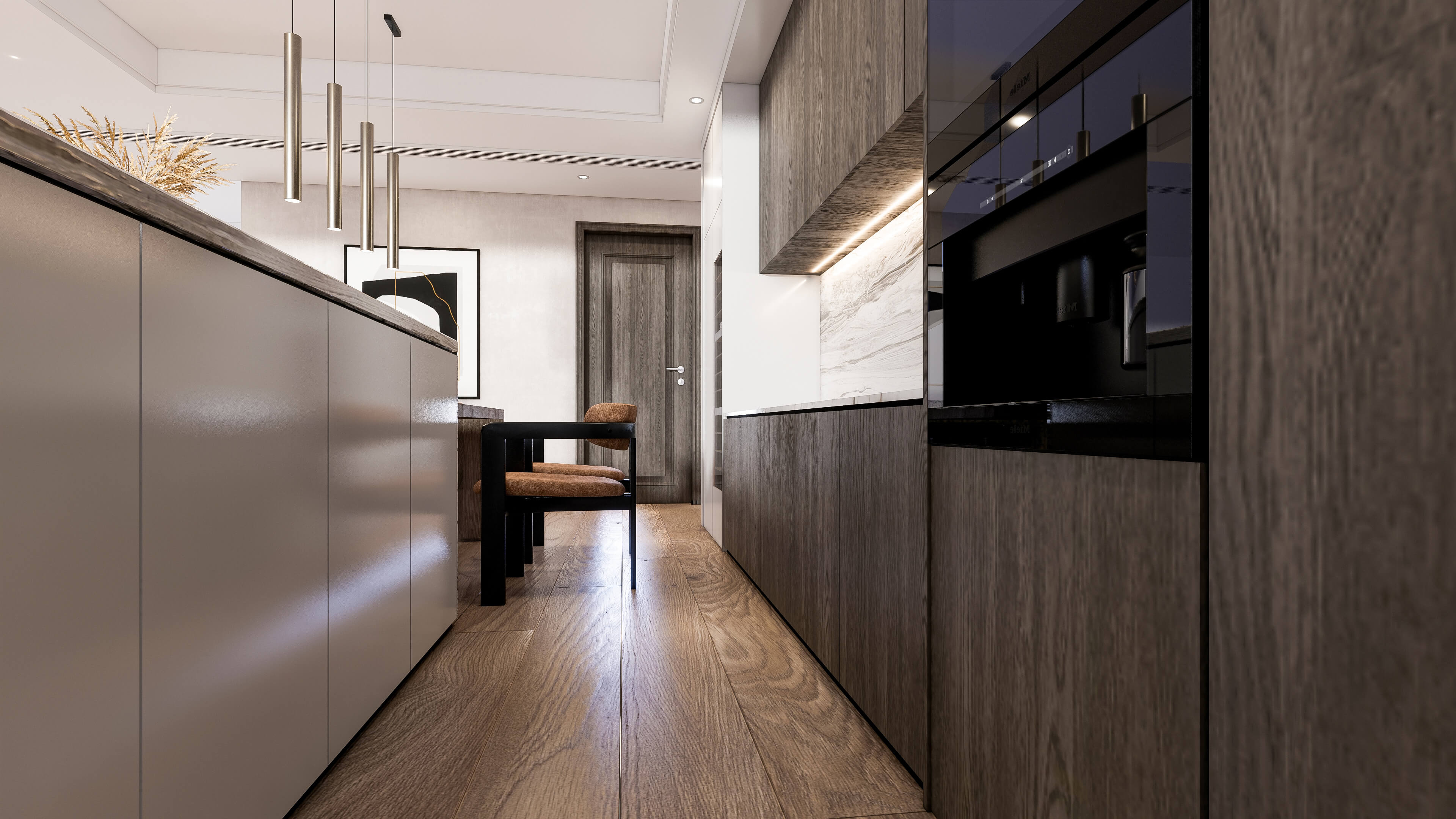 Kitchen Advanced Modeling Scene 47 - 3D Model by IID Studio