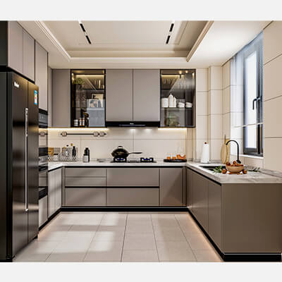 Kitchen Full Scene 48 - 3D Model by IID Studio