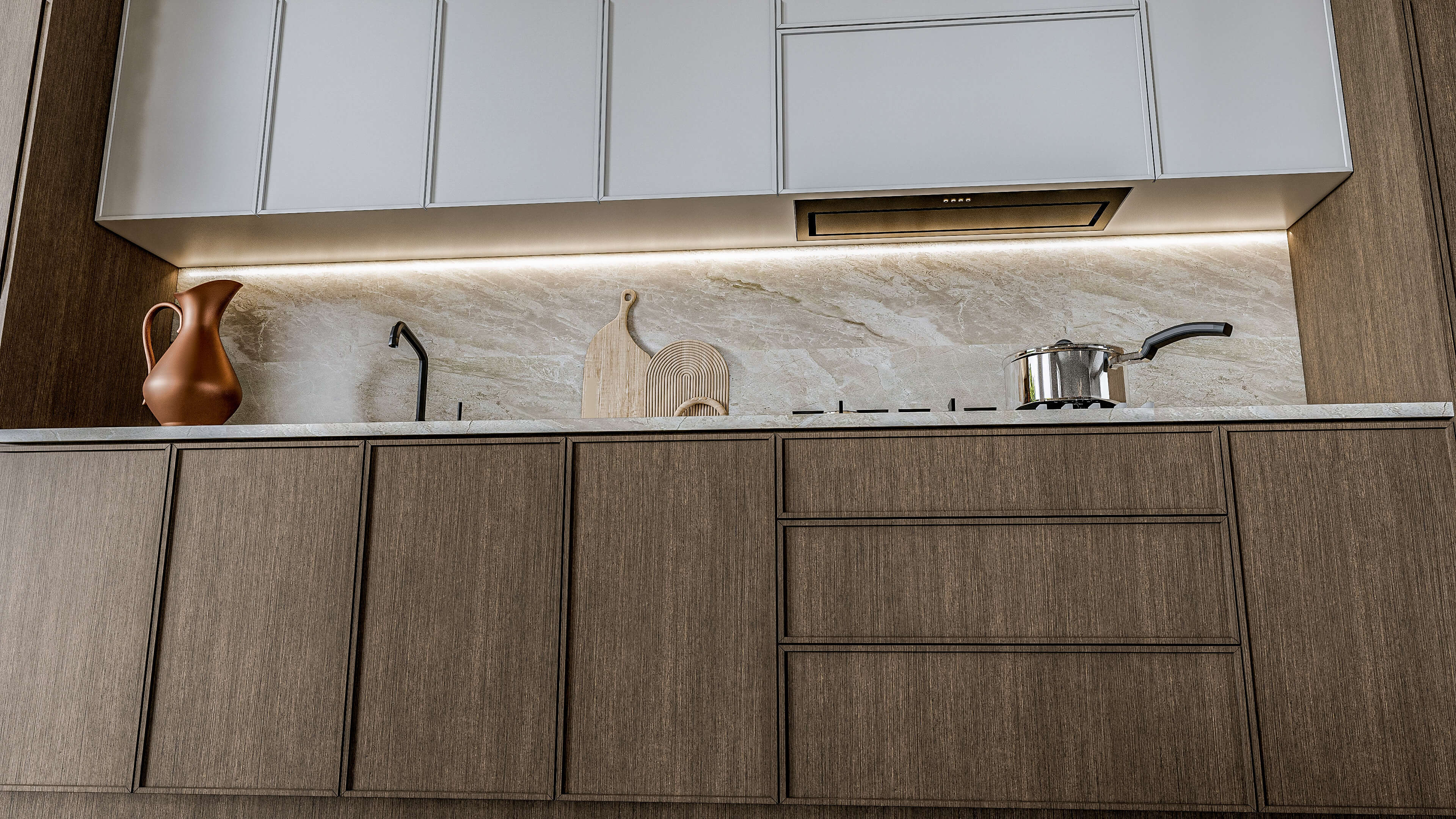 Kitchen Full Scene - 3D Model by IID Studio