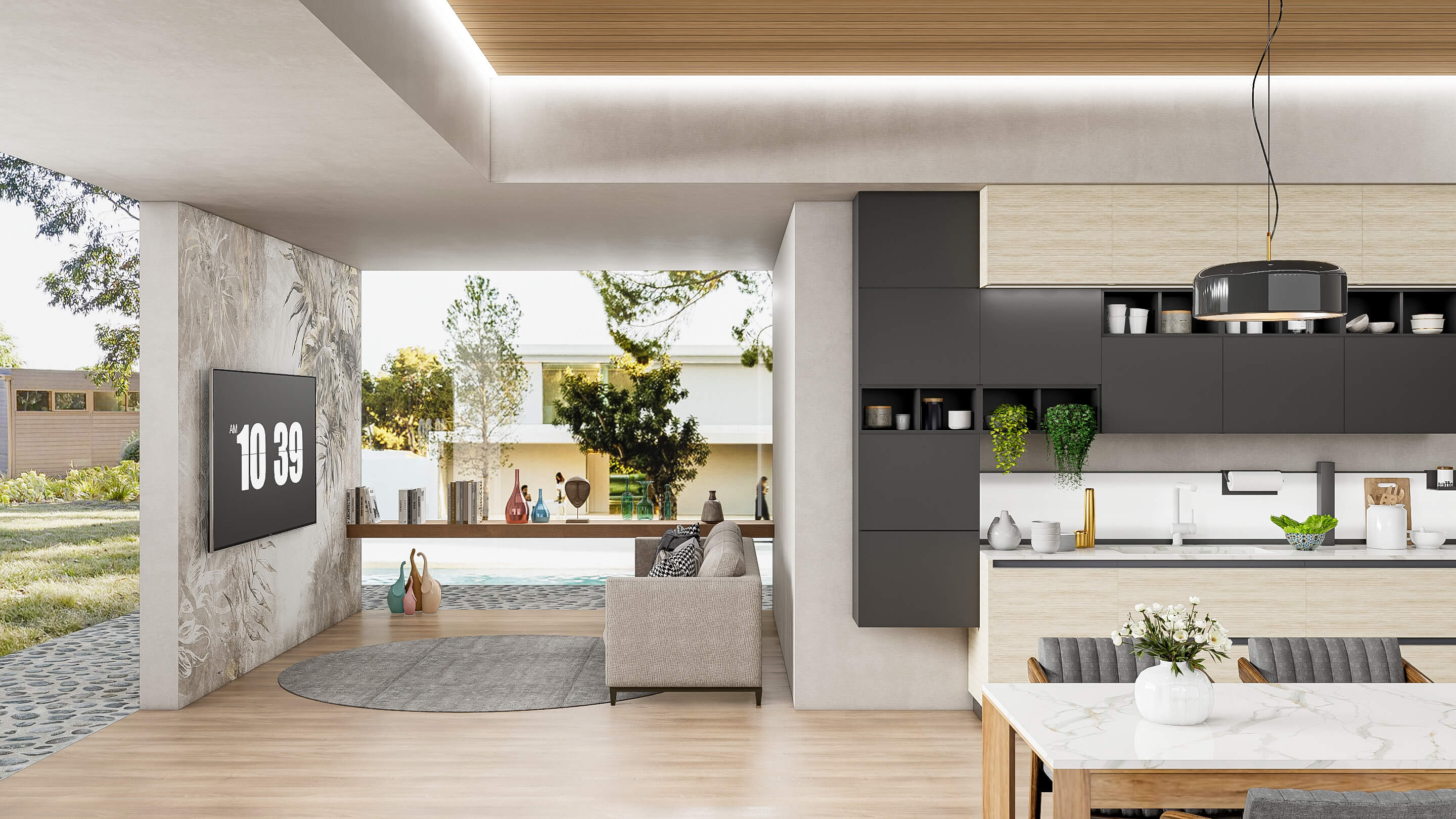 Kitchen Parametric Fully Resizable 70 - 3D Model by IID Studio