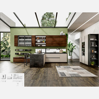 Blend 3D Models | Interiors | Kitchens | RenderHub